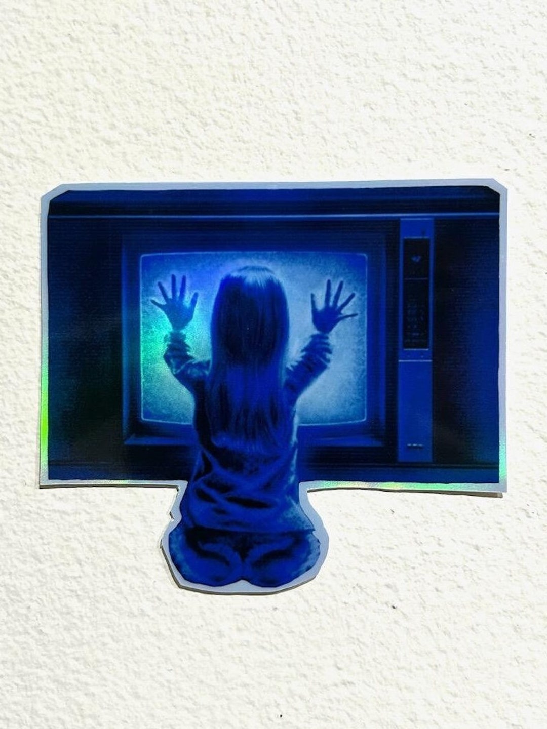 Poltergeist They're Here! Holographic Vinyl Sticker - Etsy