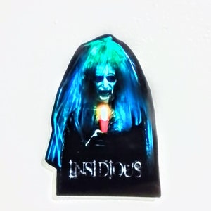 Insidious Demon / Lady in Black Holographic Vinyl Sticker - Etsy