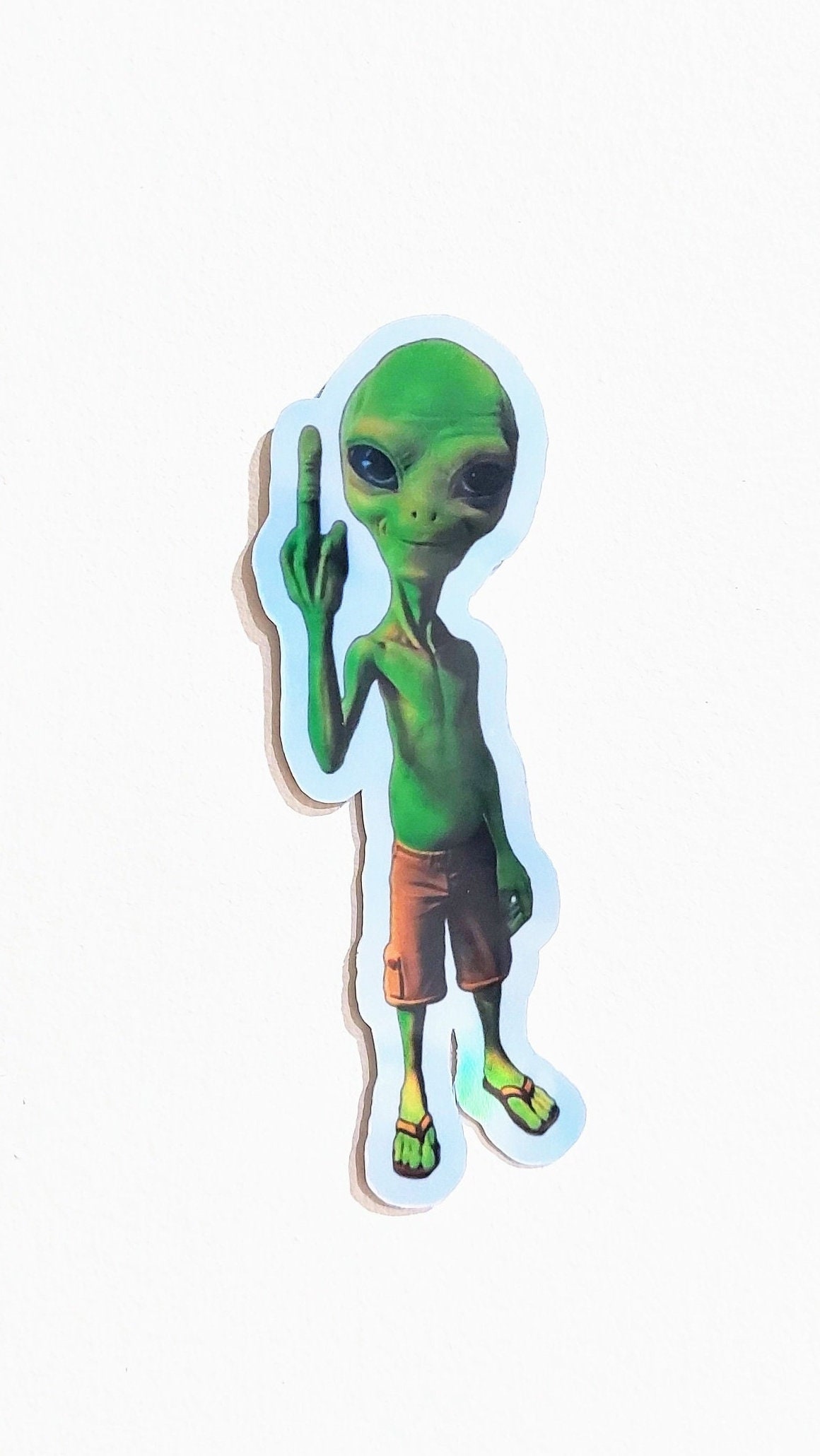 Paul Alien Middle Finger