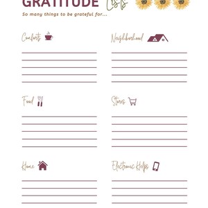 Gratitude Journal Printable | Thankfulness & Praise Book | Christian ...