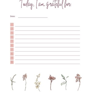 Gratitude Journal Printable | Thankfulness & Praise Book | Christian ...