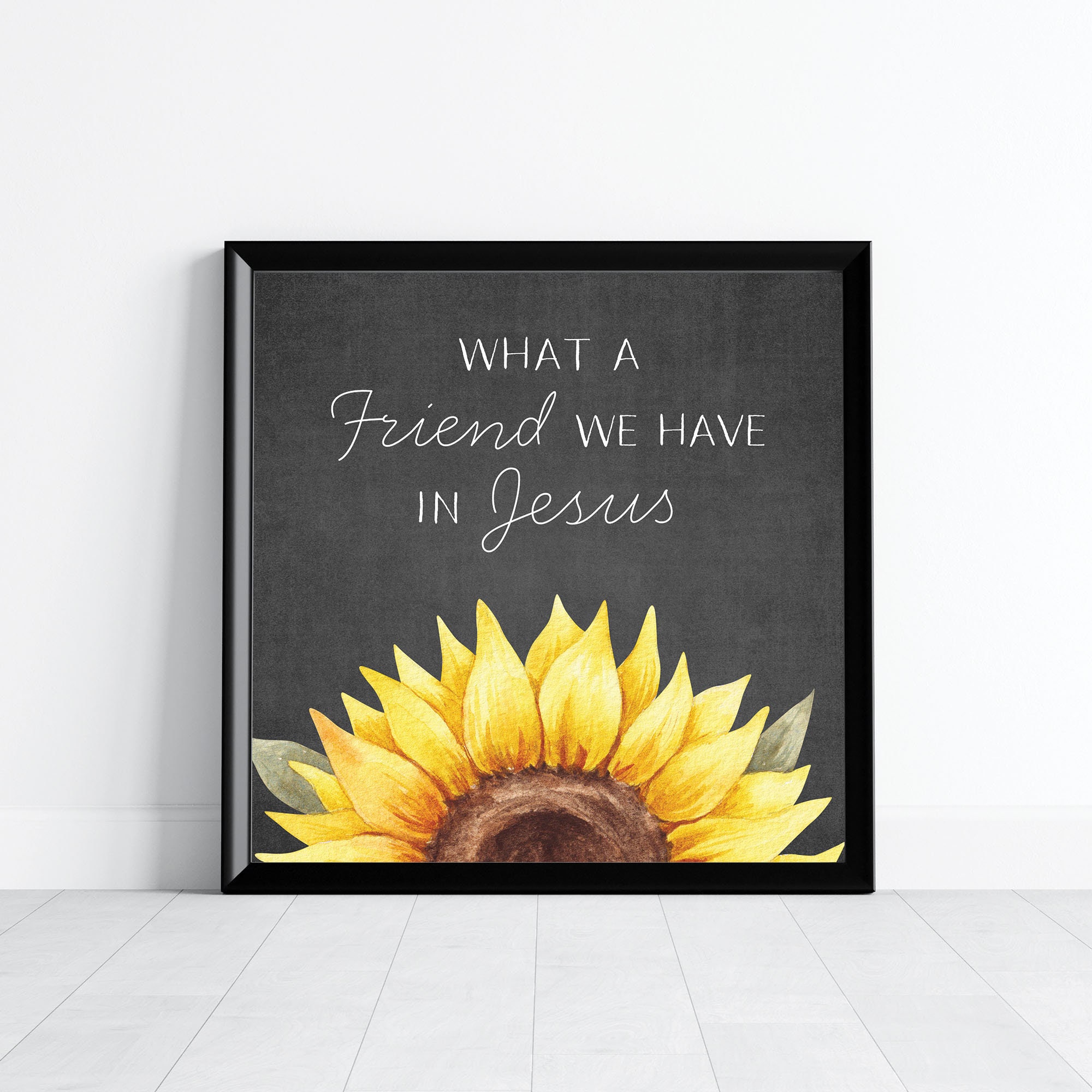 What A Friend We Have in Jesus Printable Wall Art - Etsy