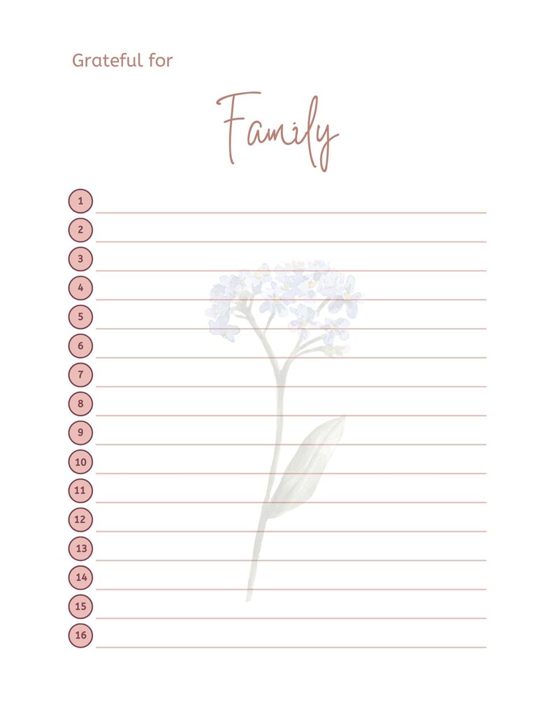 Gratitude Journal Printable | Thankfulness & Praise Book | Christian ...