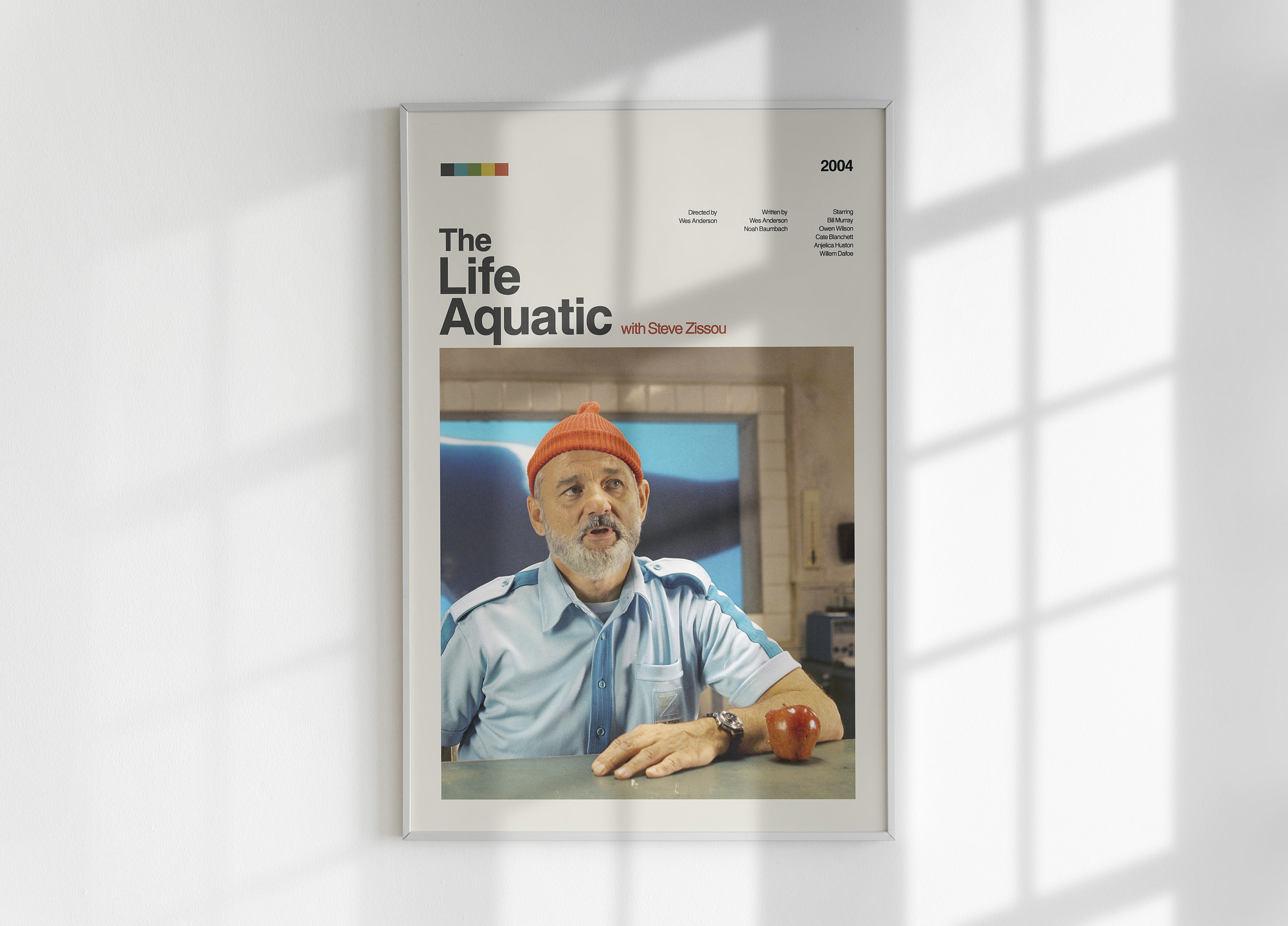 The Life Aquatic Minimalist Poster