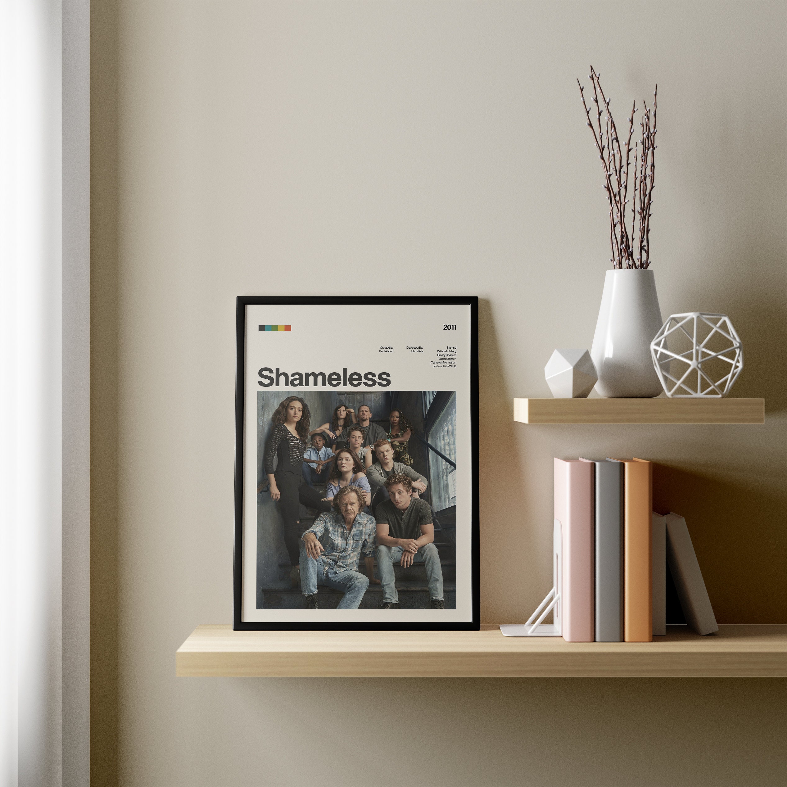 Shameless Poster Shameless Modern Tv Series Poster Print - Etsy UK