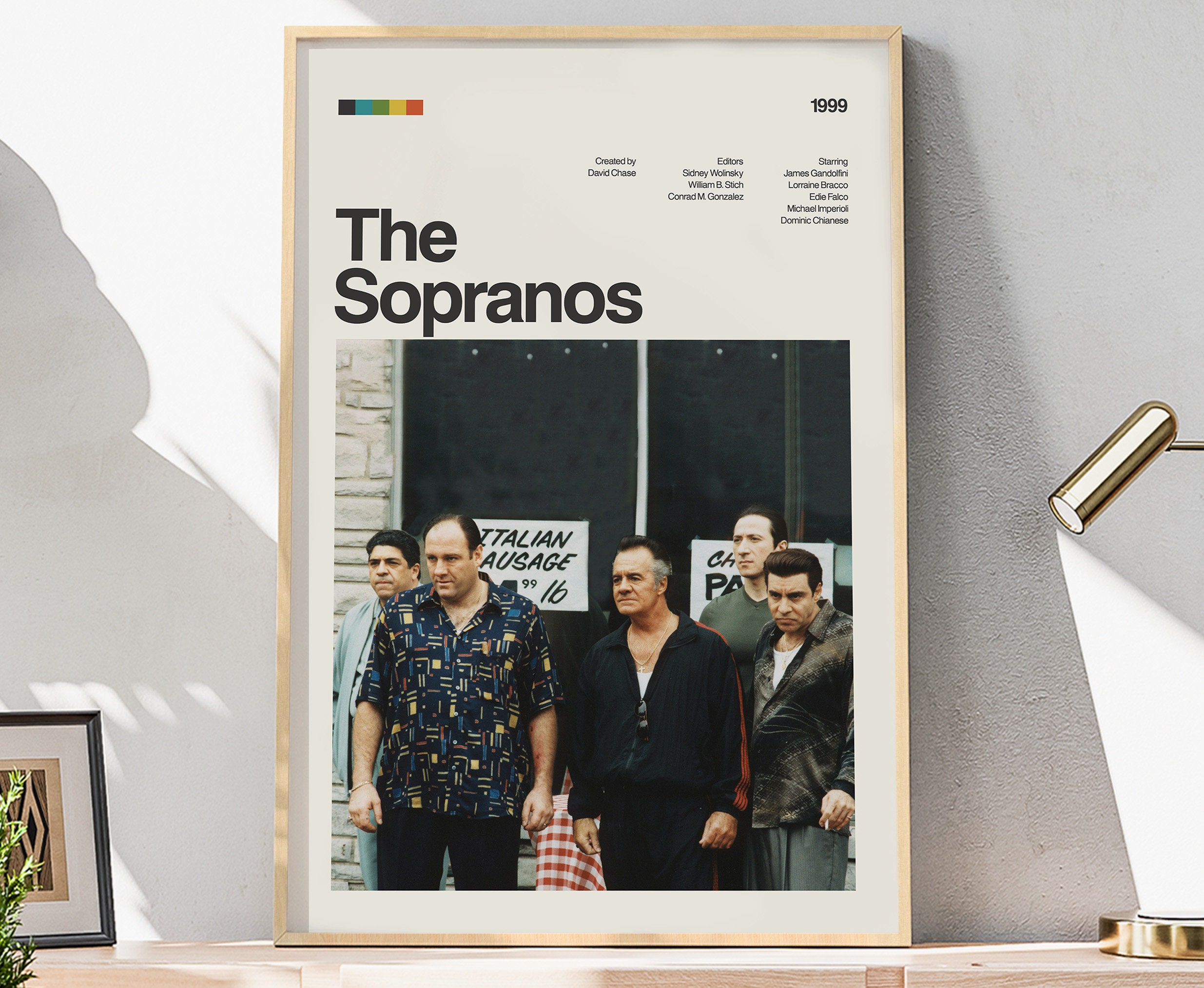 The Sopranos Poster, Modern Tv Series Poster