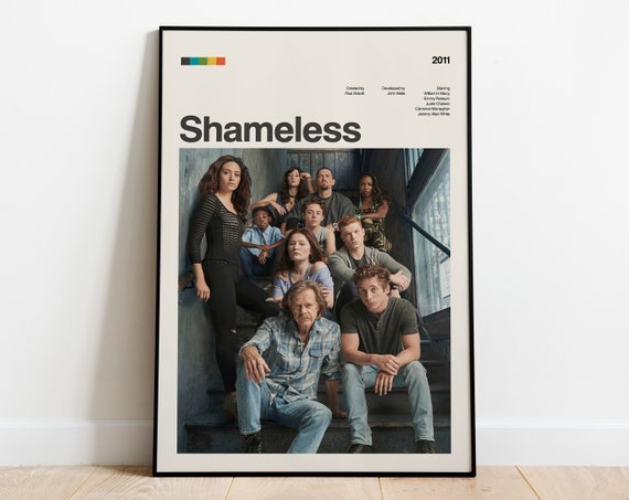 Shameless Poster Shameless Modern Tv Series Poster Print - Etsy UK