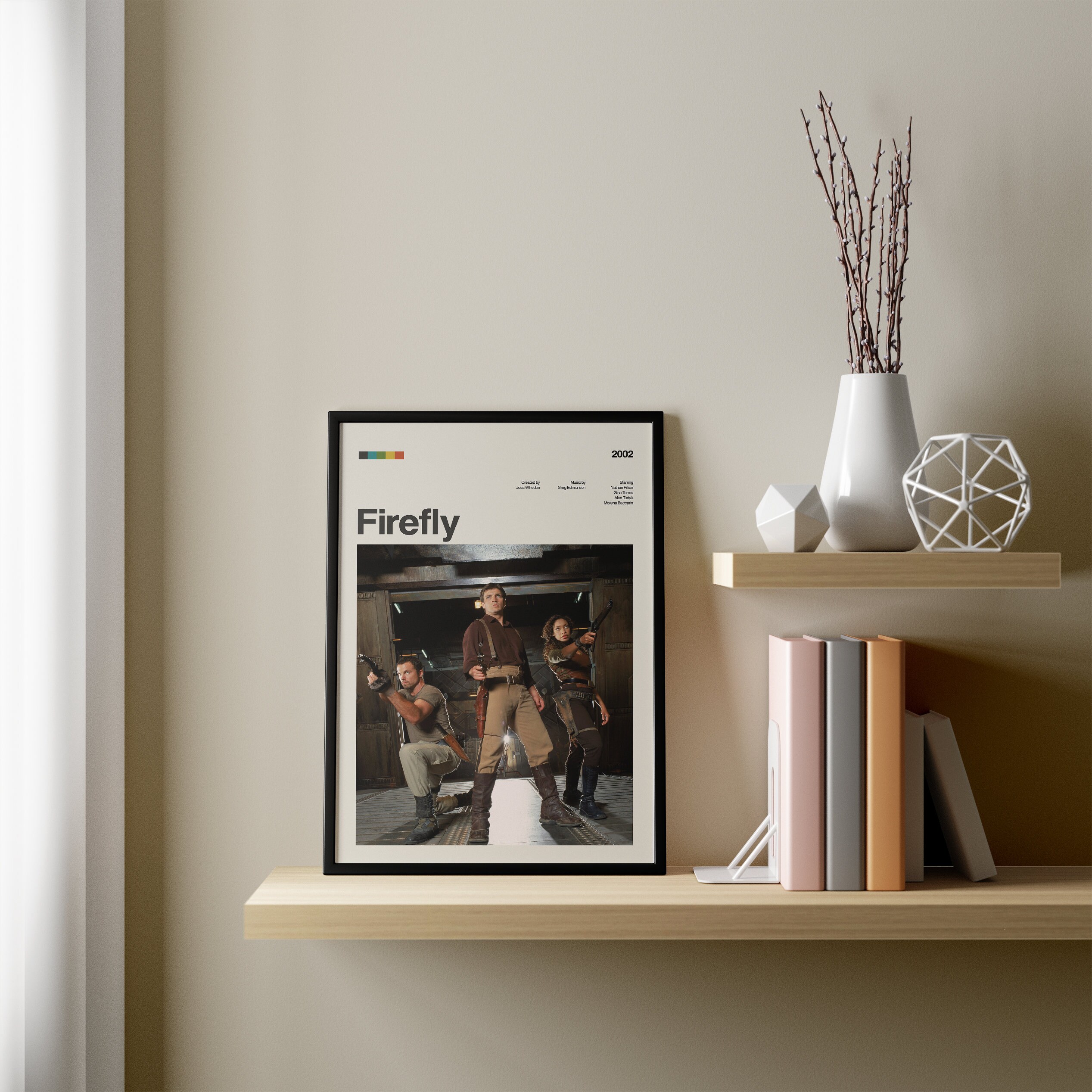 Firefly Poster Modern Tv Series Poster Print sold by Graham Clark | SKU ...