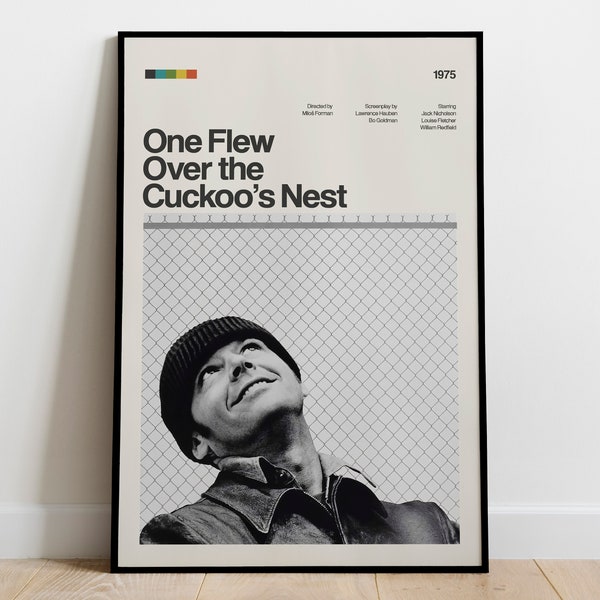 One Flew Over the Cuckoo's Nest - Etsy