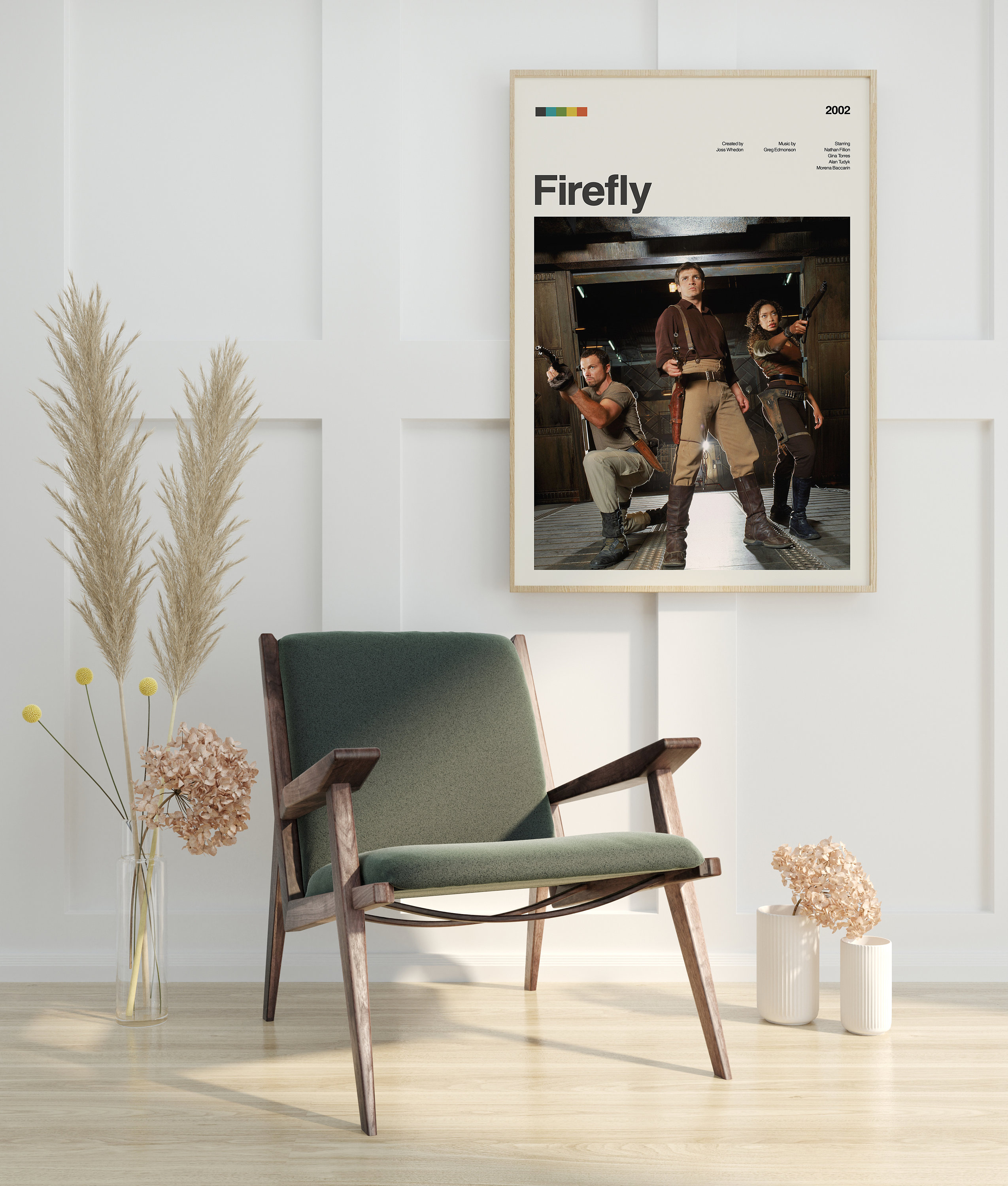 Firefly Poster Modern Tv Series Poster Print sold by Graham Clark | SKU ...