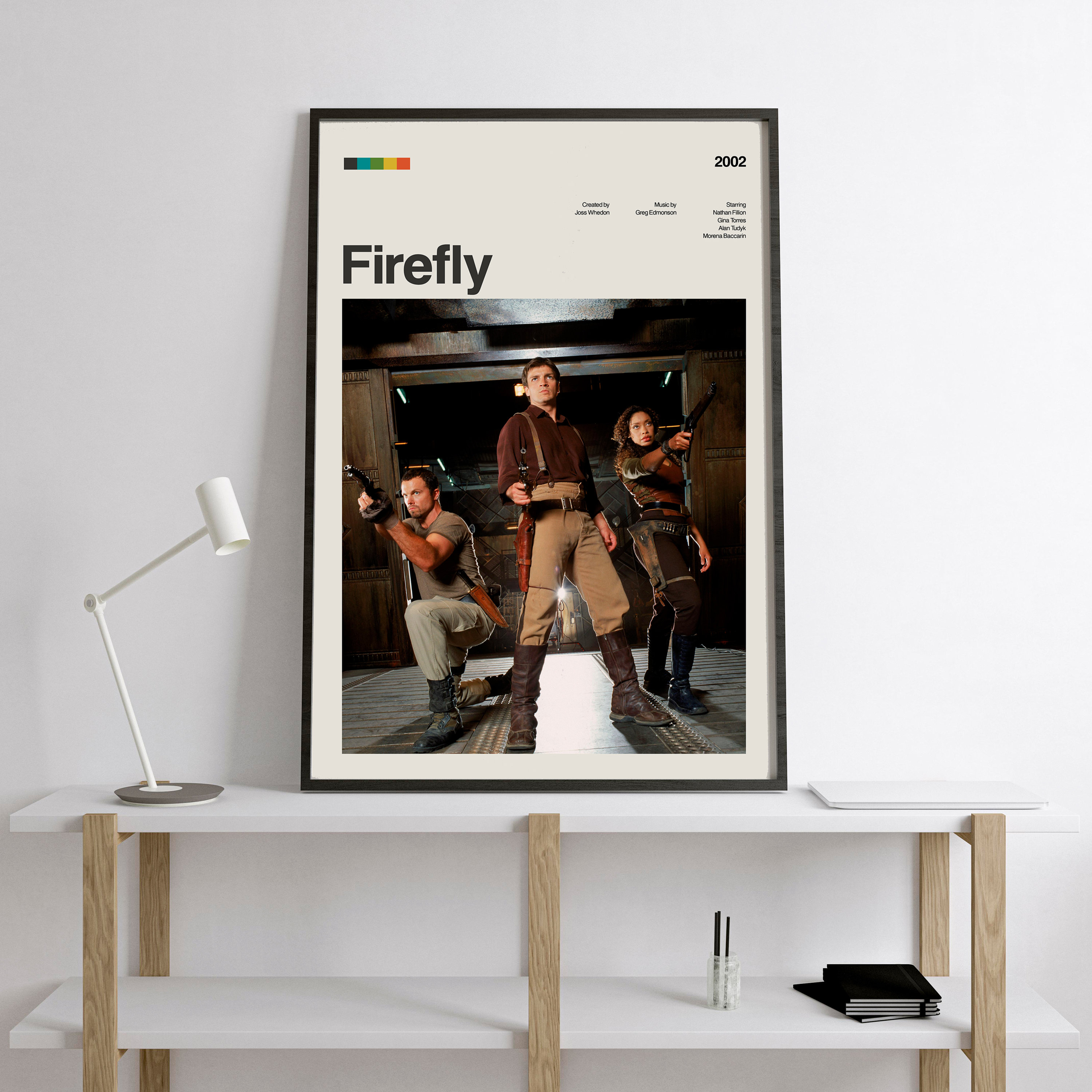 Firefly Poster Modern Tv Series Poster Print sold by Graham Clark | SKU ...