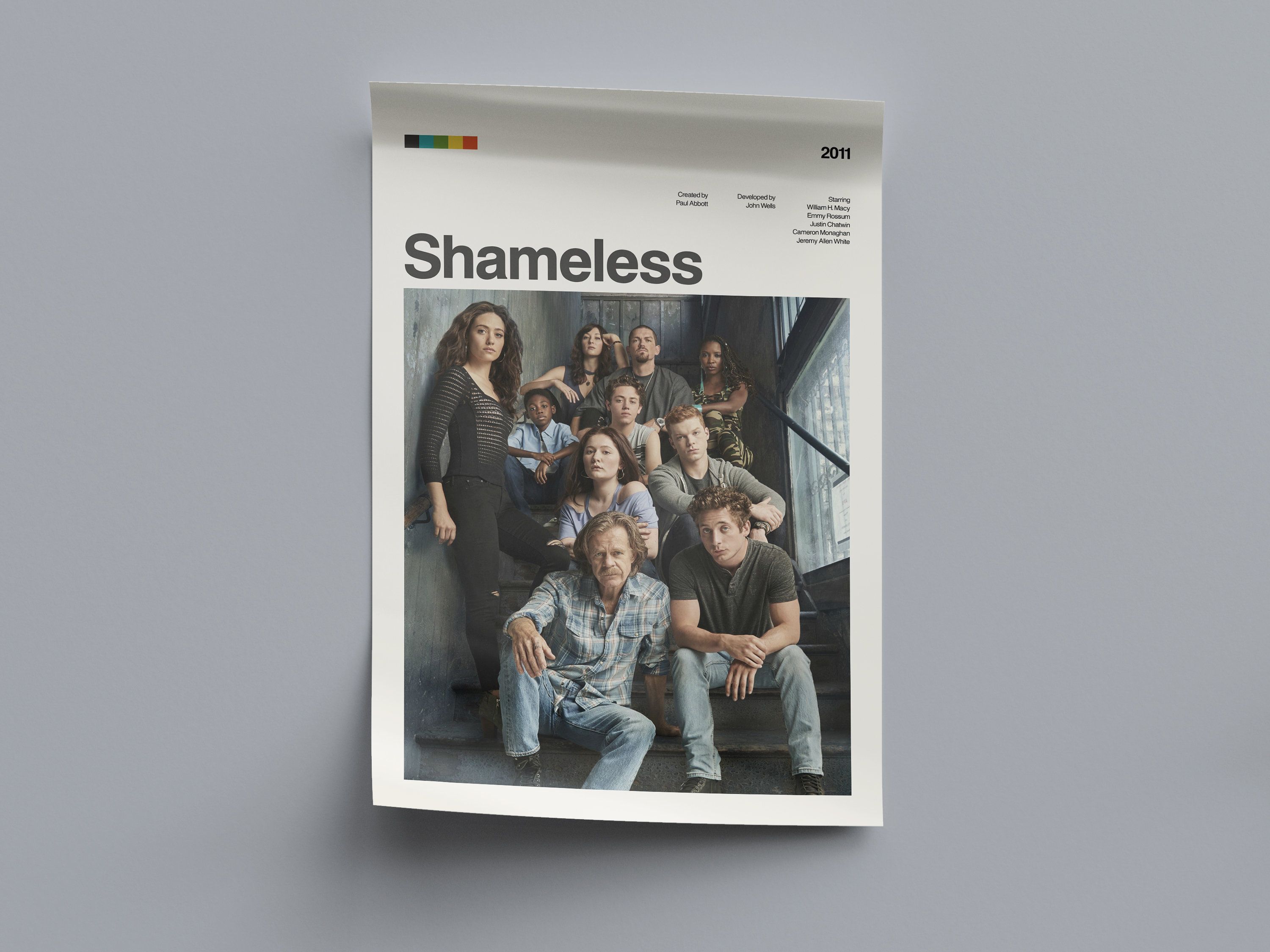 Shameless Poster Shameless Modern Tv Series Poster Print - Etsy UK