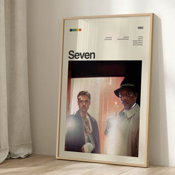 Seven Movie Posters - Etsy