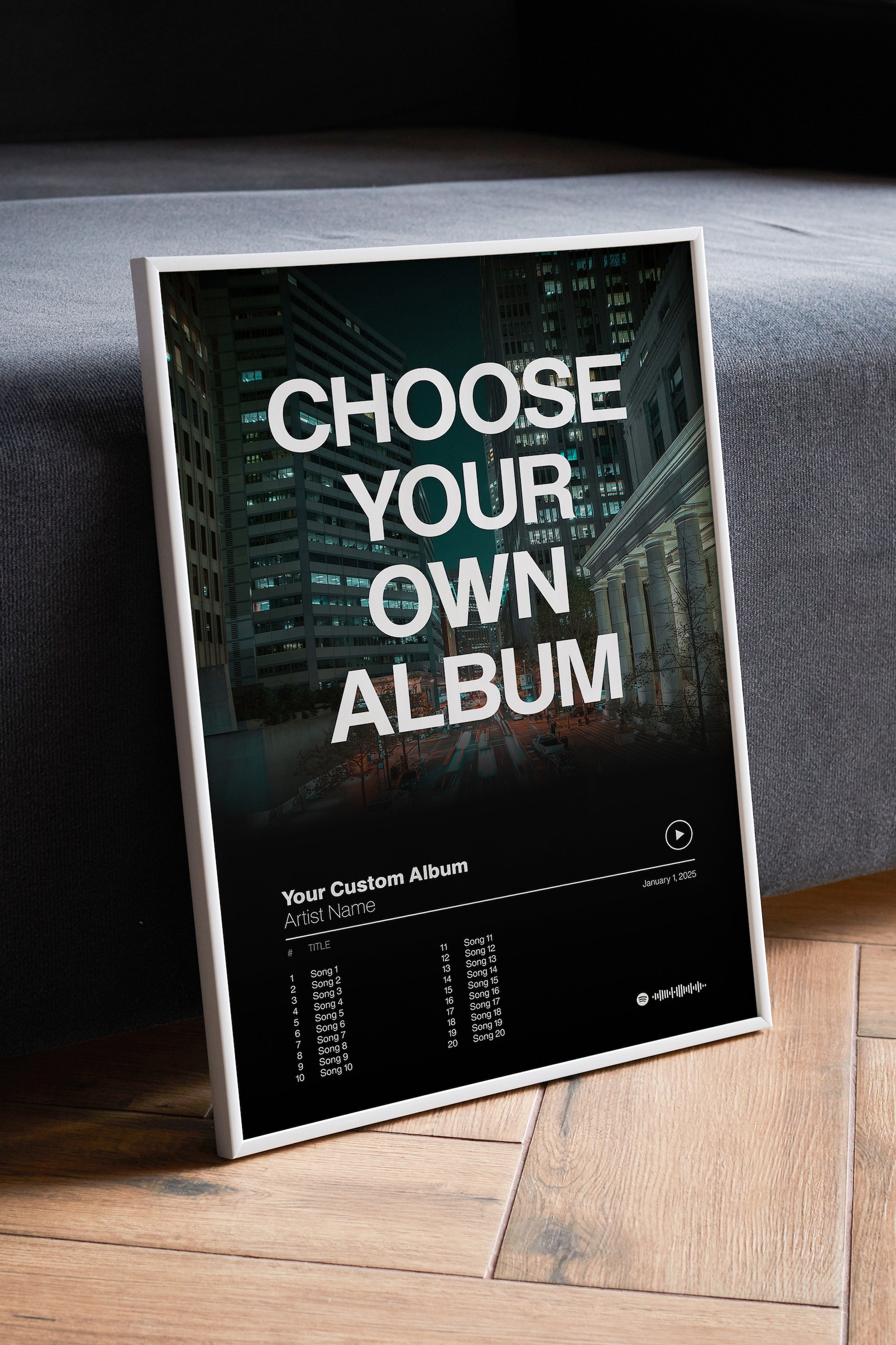 Custom Album Cover Poster Custom Album Poster Custom Music - Etsy