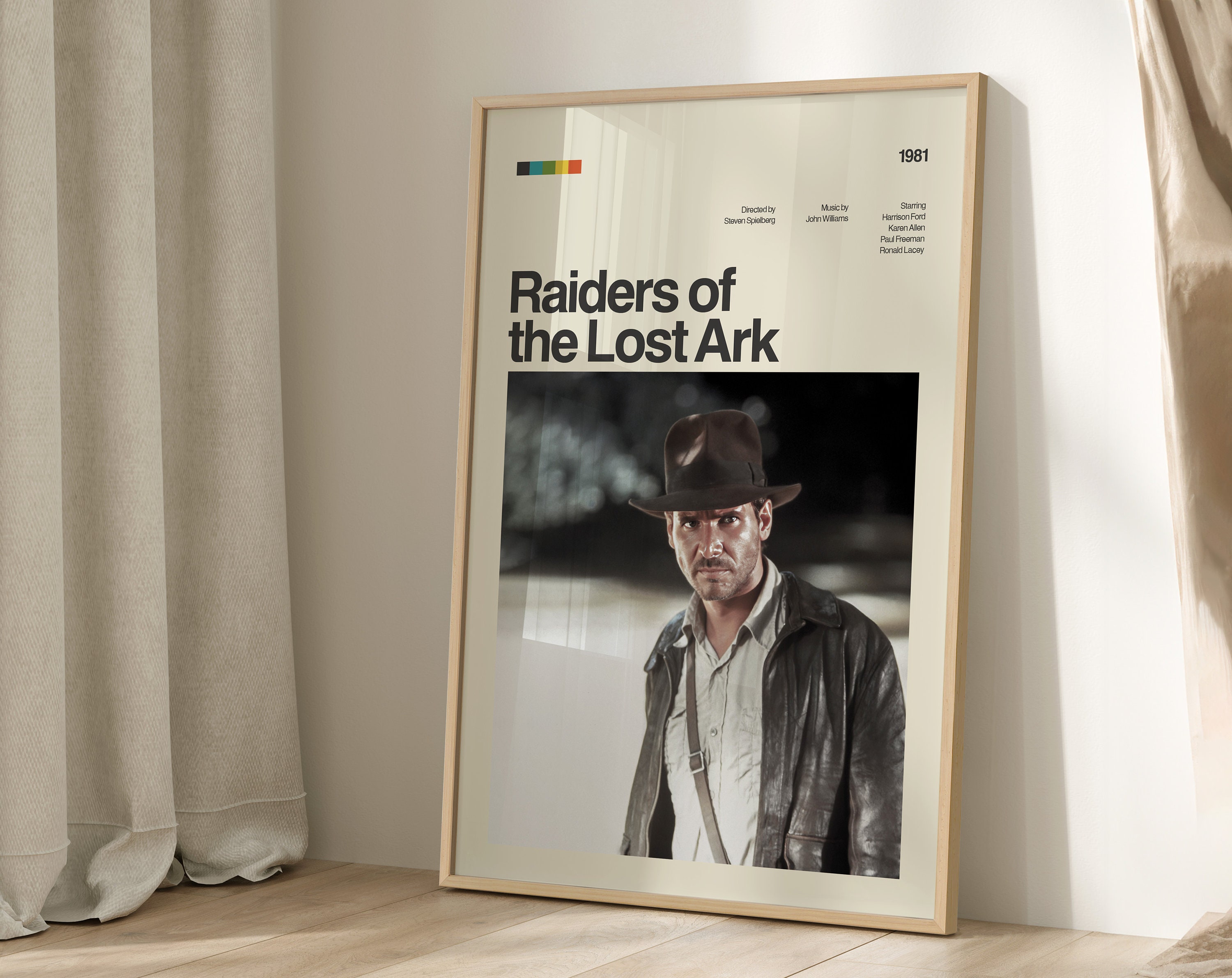 Raiders Of The Lost Ark Movie Poster