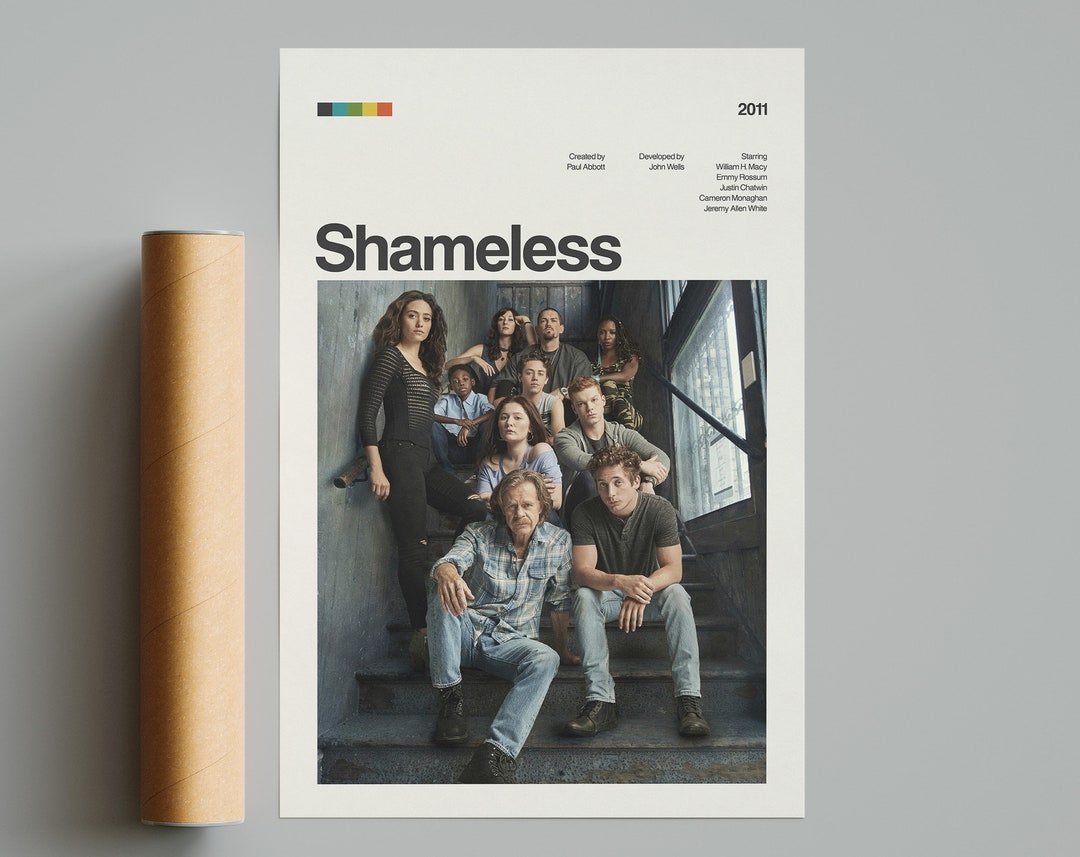 Shameless Poster Shameless Modern Tv Series Poster Print - Etsy UK