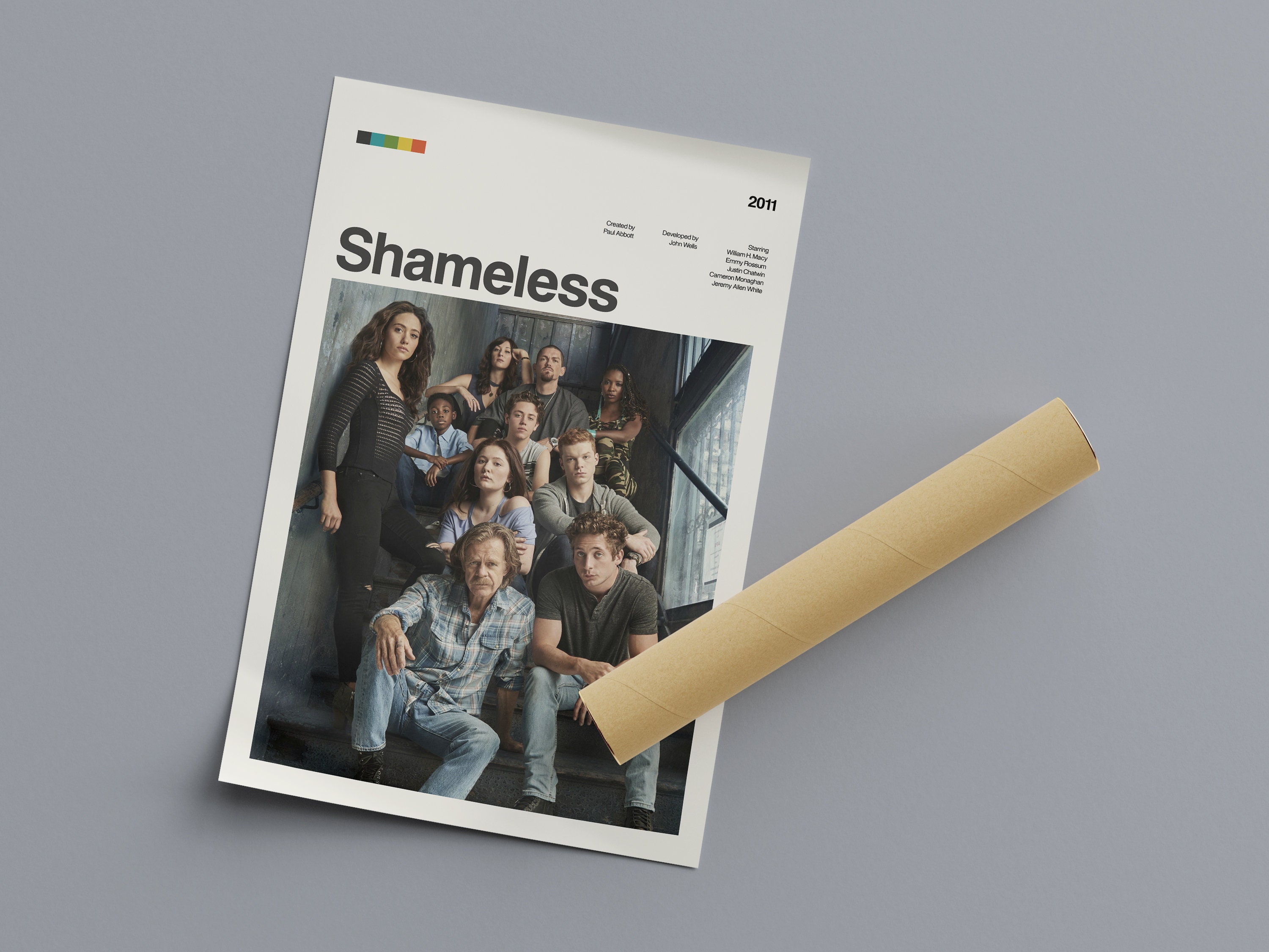 Shameless Poster Shameless Modern Tv Series Poster Print - Etsy UK