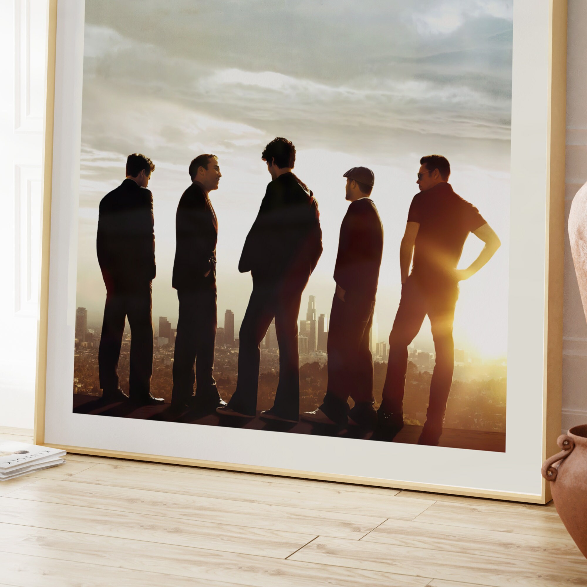 Entourage Tv Series Poster, Modern Tv Series Poster Designed & Sold By ...