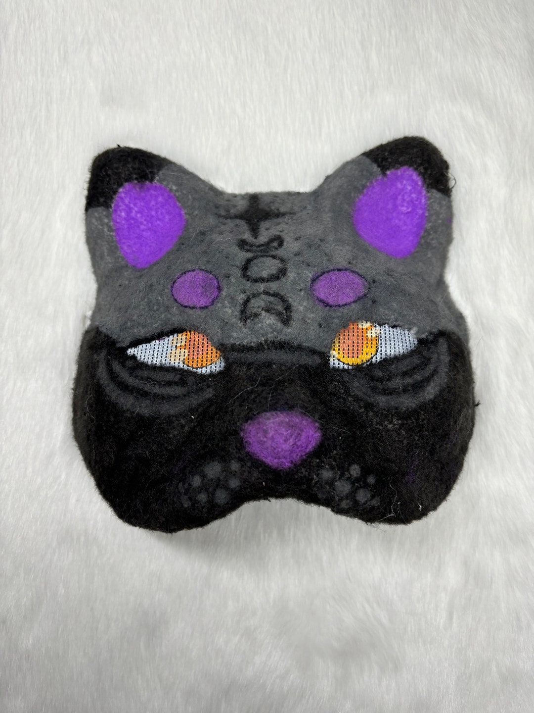 Felted Cat/therian Mask for Quadrobics/decoration - Etsy