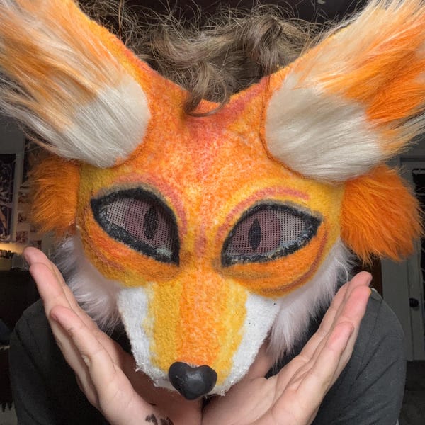 Waterproof Therian Masks - Etsy