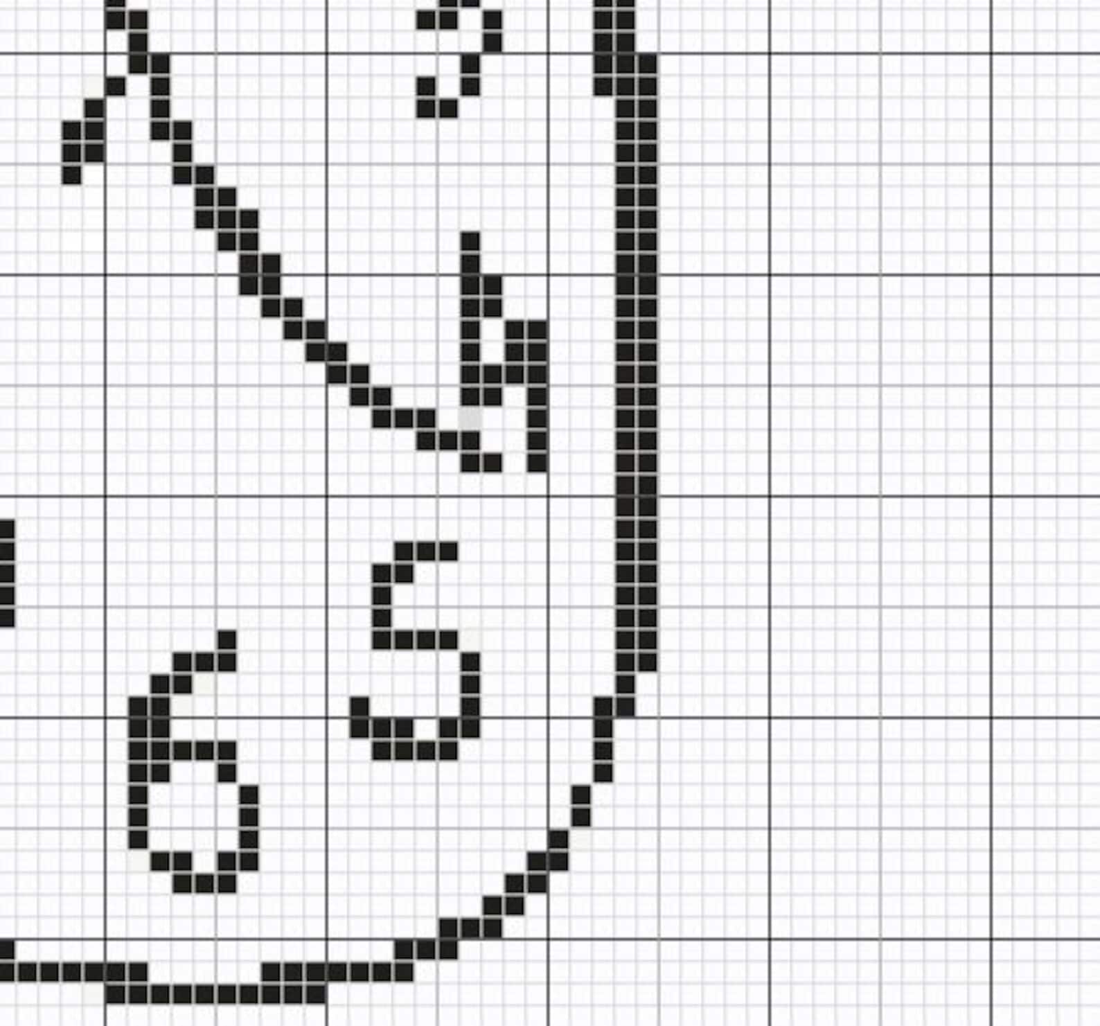 Melting Clock Crochet Pattern: Tapestry Graphgan (digital Download) - Etsy