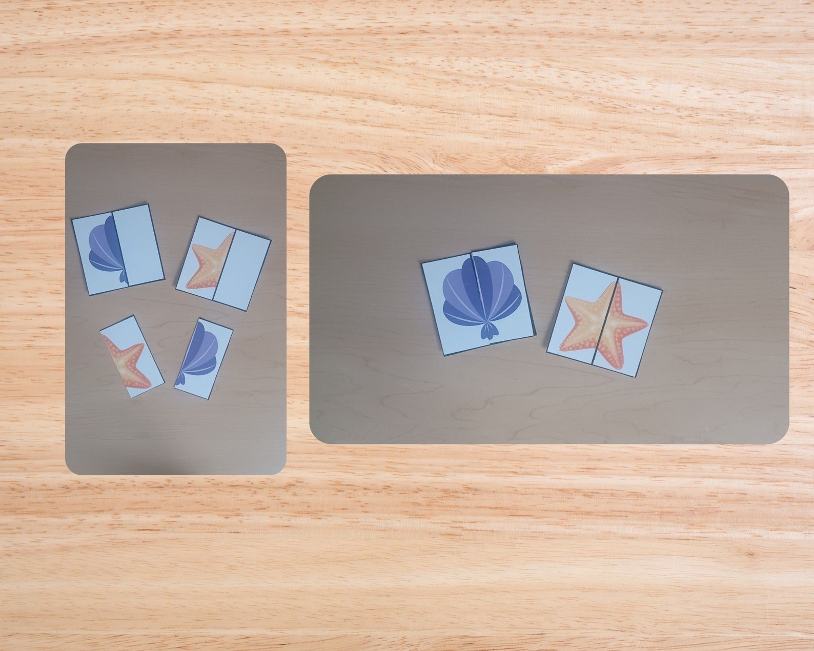 Printable Symmetry Cards- Toddler, Preschool and Kindergarten ...