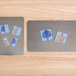 Printable Symmetry Cards- Toddler, Preschool and Kindergarten ...