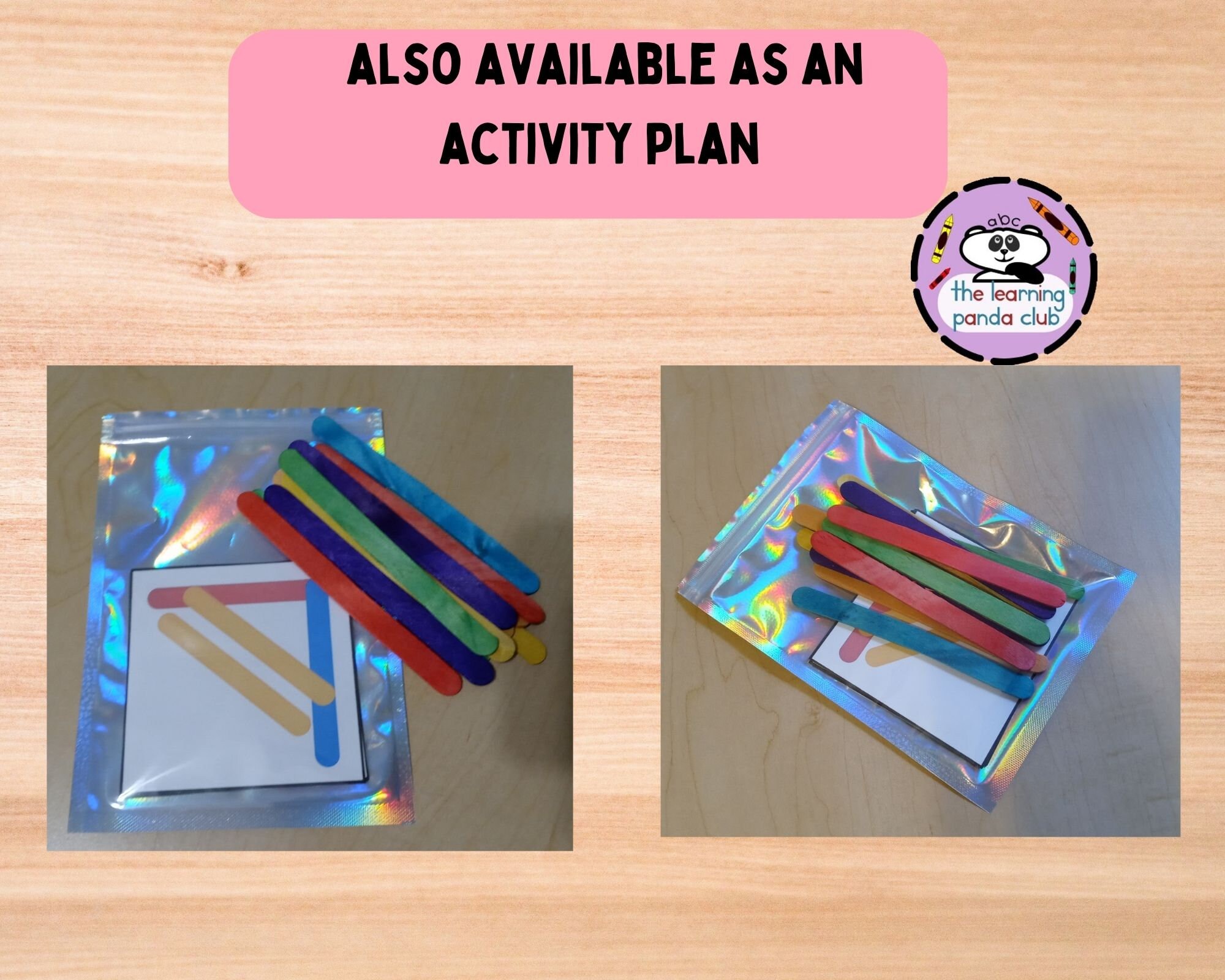 Printable Popsicle Stick Pattern Cards for Toddler, Preschool ...