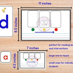 CVC Word Mapping, Alphabet Sound Cards, and Letter Tiles, Orthography ...