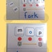 Sound Boxes/word Mapping Cards: Phonics, Kindergarten, 1st Grade, Sound ...