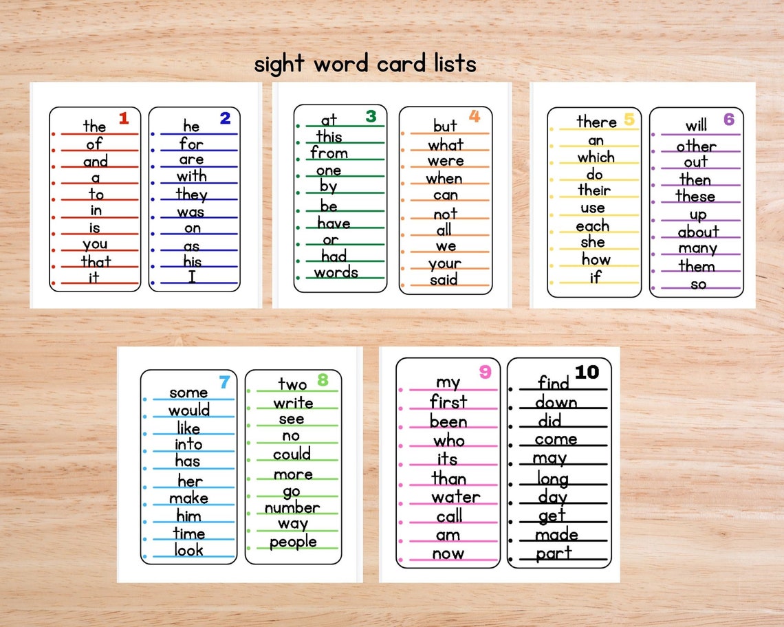 Printable Sight Word and CVC Builder Read It, Build It, Write It, Fry's ...