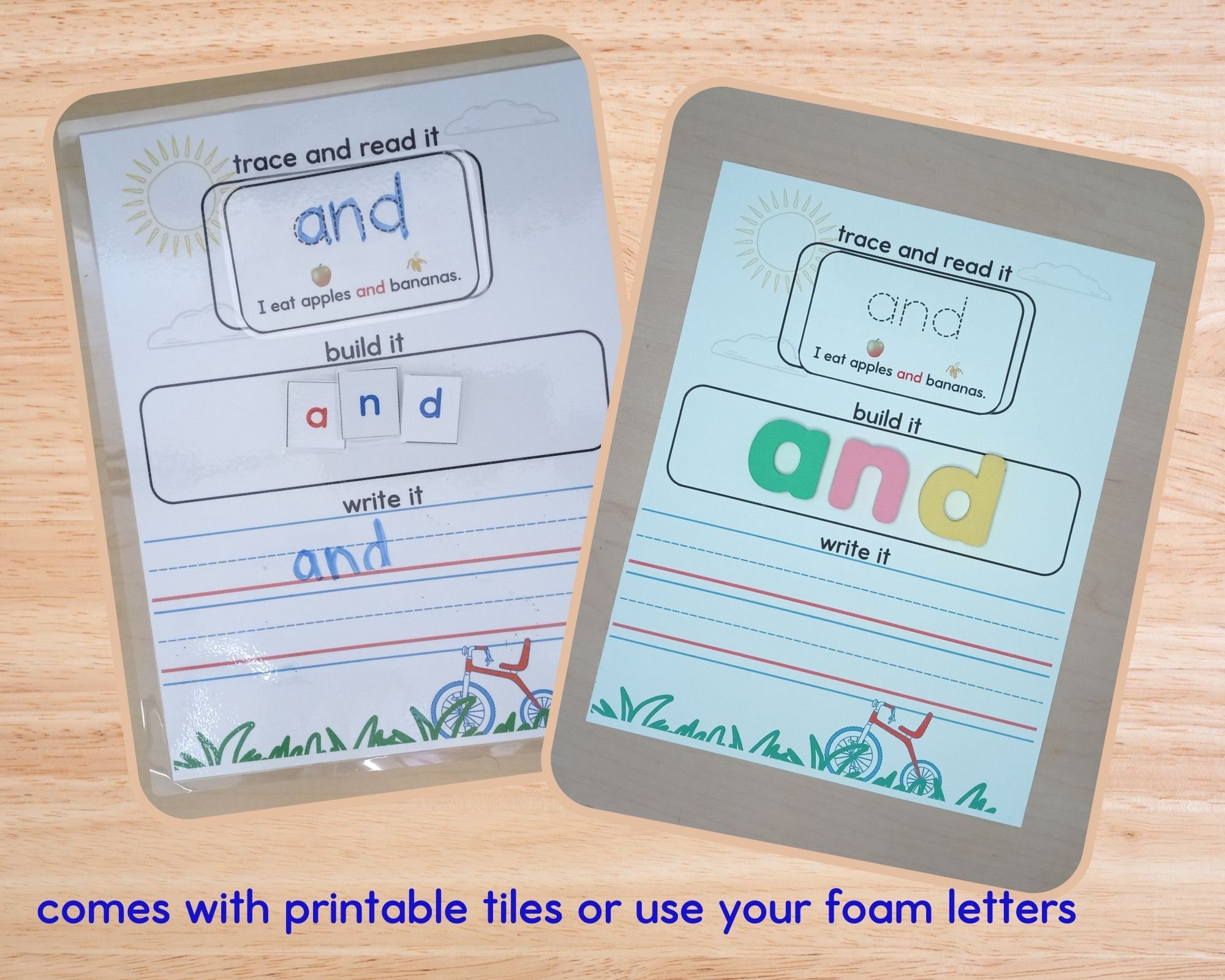 Pre Primer Dolch Printable Flashcards With Sentences for Homeschool and ...