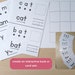 Printable CVC Tap It, Blend It, Read It, Activity for Preschool ...