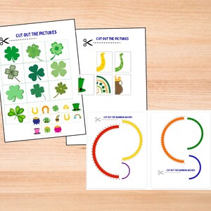 Printable Symmetry, Card Matching, Color Match and Pattern Activity ...