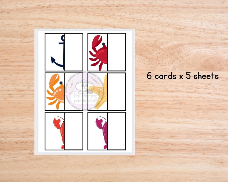 Printable Symmetry Cards- Toddler, Preschool and Kindergarten ...