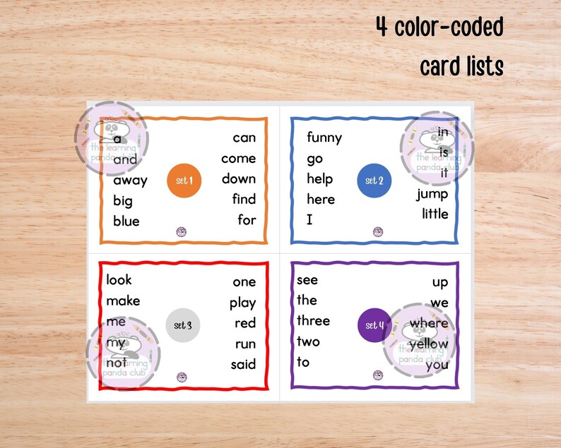 Printable Dolch's Pre-primer Tracing Cards- for Toddler, Preschool, and ...