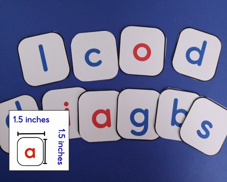 CVC Word Mapping, Alphabet Sound Cards, and Letter Tiles, Orthography ...