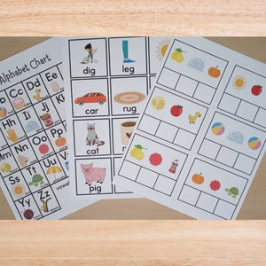 CVC and Cvce Printable Phonics Bundle- for Kindergarten and 1st Grade ...