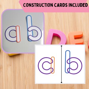 Sensory Alphabet Printables-letter Construction and Playdough Mat for ...