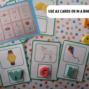 Beginning Letter Sounds Printable for Kindergarten and 1st Grade ...