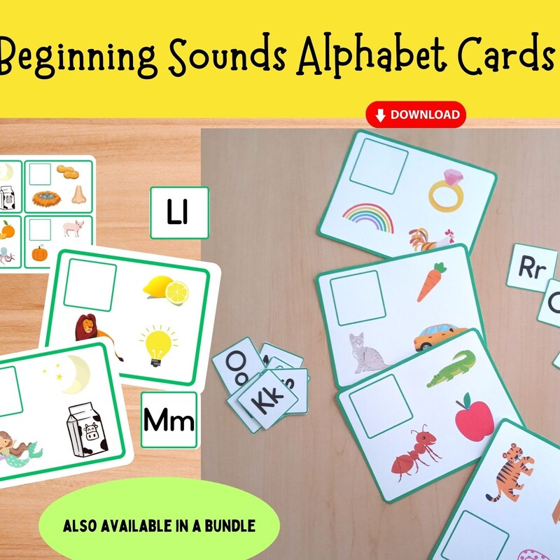 Beginning Sounds - Etsy