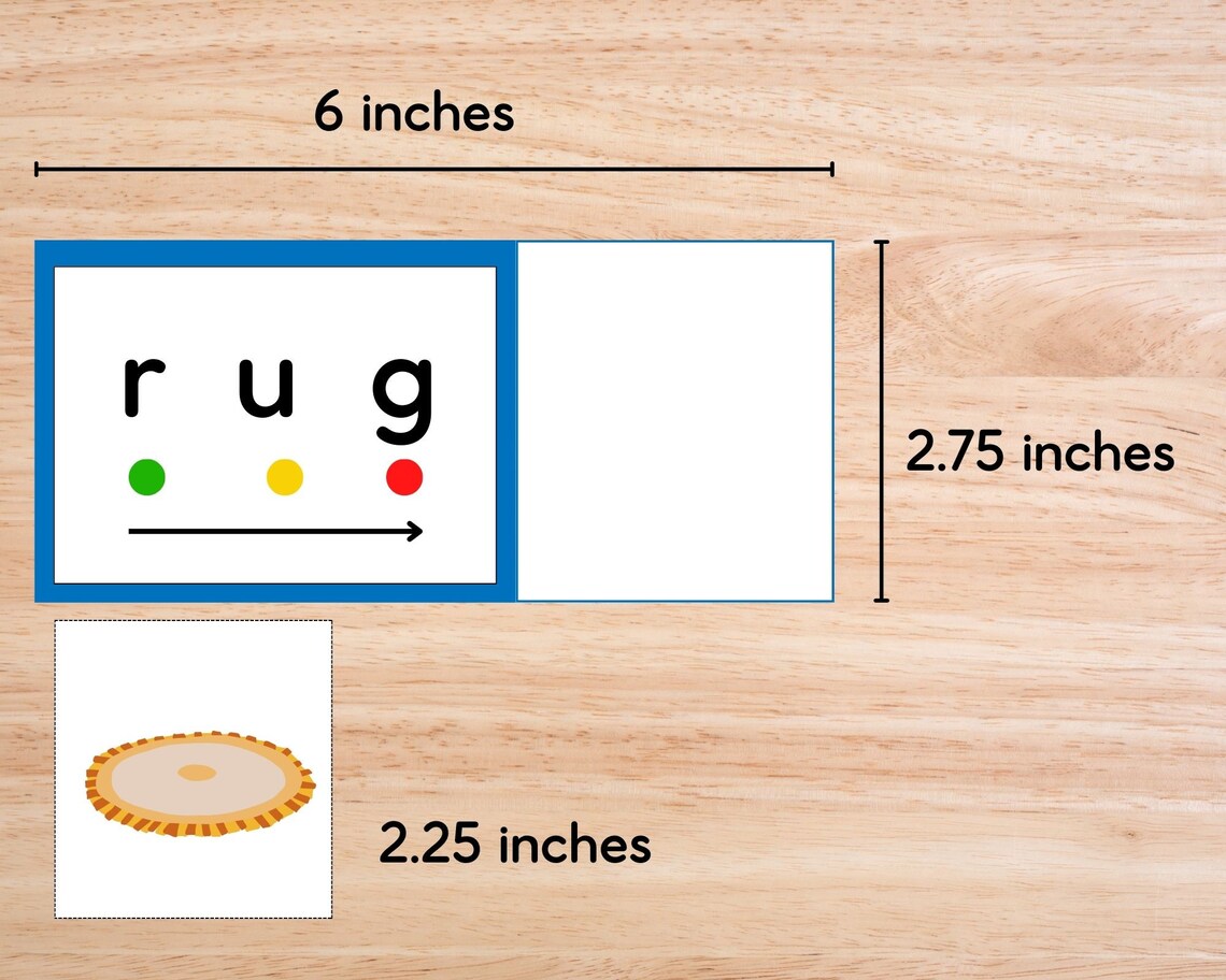 CVC Tap and Read Flash Cards Learn to Read Phonics Printable - Etsy