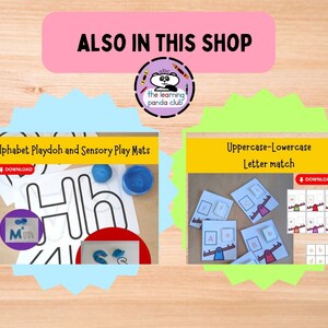 Printable Alphabet Tracing Cards, Uppercase and Lowercase for Toddlers ...