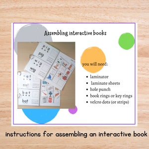 Printable CVC Tap It, Blend It, Read It, Activity for Preschool ...