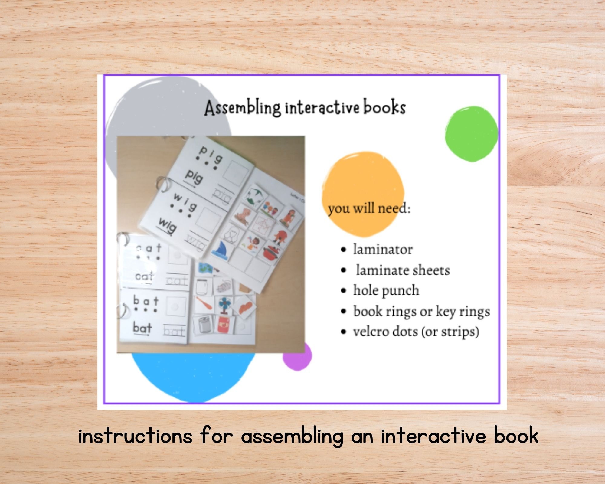 Printable CVC Tap It, Blend It, Read It, Activity for Preschool ...