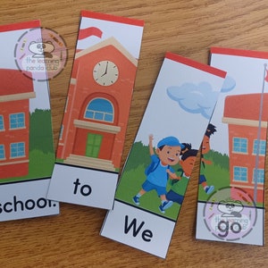 Sentence Building Printable- Sentence Writing Activity and Make a ...