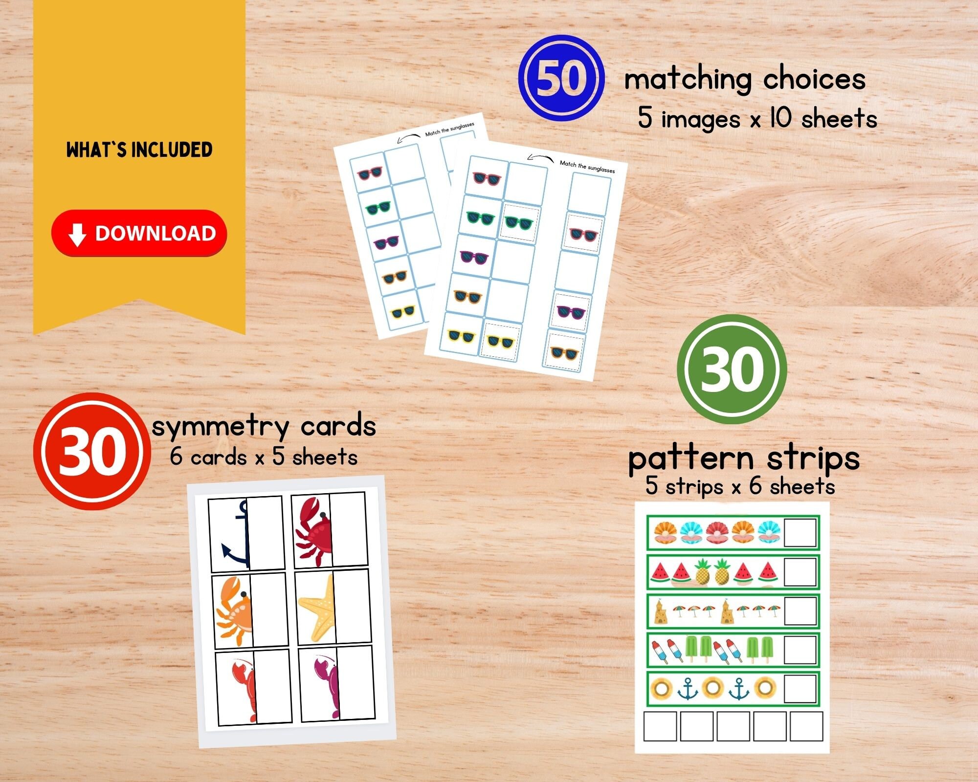 Printable Activity Bundle for Toddler, Preschool, and Kindergarten ...
