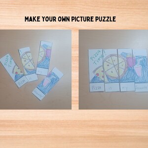 Sentence Building Printable- Sentence Writing Activity and Make a ...