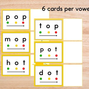 CVC Tap and Read Flash Cards- Learn to Read- Phonics Printable for ...