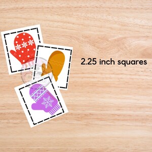 Matching Activity for Preschool and Kindergarten- Mitten Theme ...